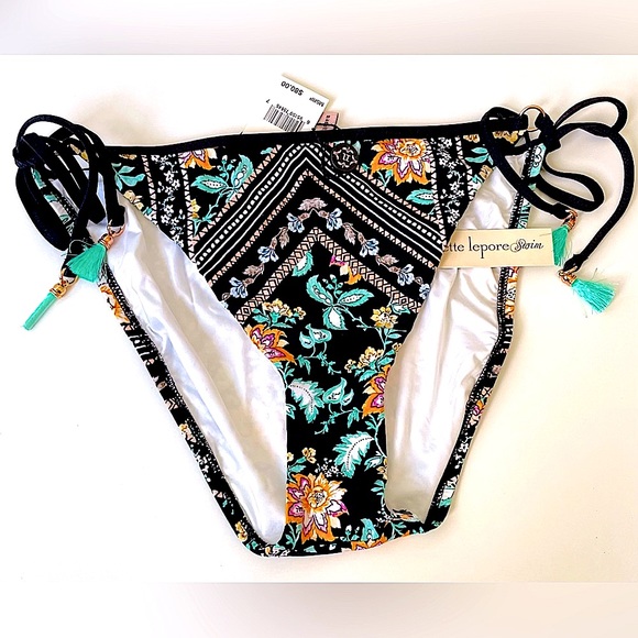 Nanette Lepore | Swim | Nwt 2 Nanette Lepore Diamond Vine Vamp Black ...